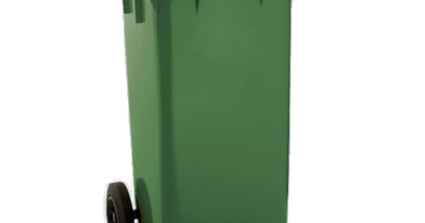 120L Plastic Rubbish Bin