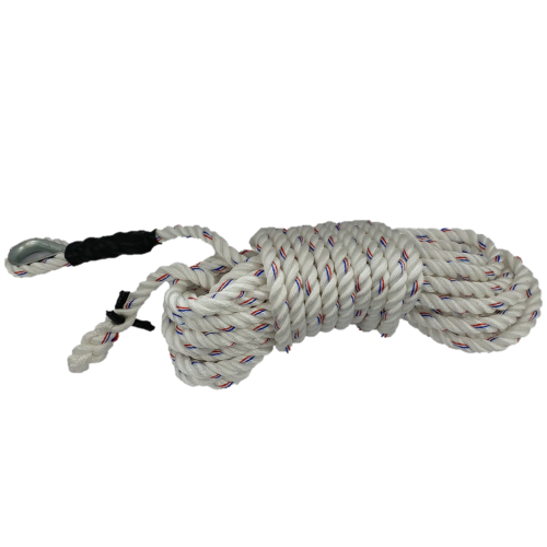 Independent Lifeline with Spliced Eye and Thimble