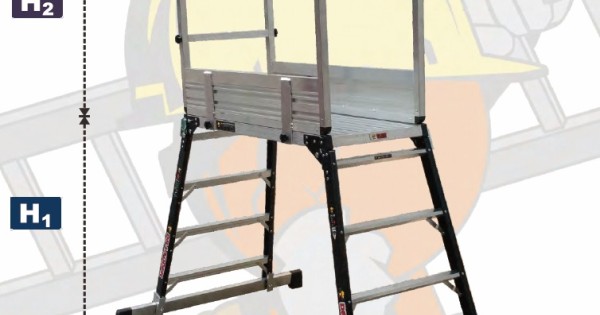 Dr. Ladder SPL-NFB Fiberglass Step-up Platform Series