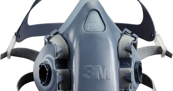 3M 7501 (S) / 7502 (M) / 7503 (L) (7500 Series) Half Facepiece Respirator