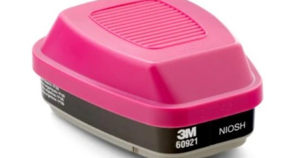 3M 60921 P100 Organic Vapor Cartridge with Filter