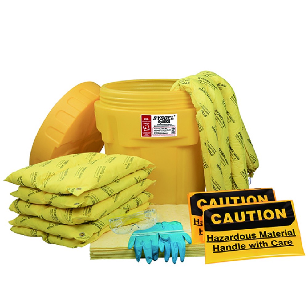 Sysbel SYK202 / SYK201 / SYK200 20Gal Drum Overpack Spill Kit