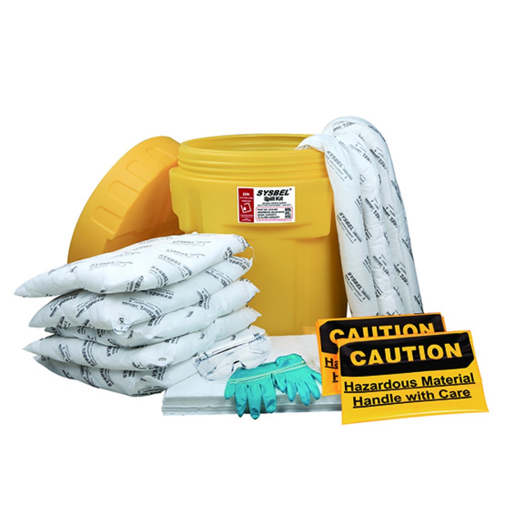 Sysbel SYK202 / SYK201 / SYK200 20Gal Drum Overpack Spill Kit