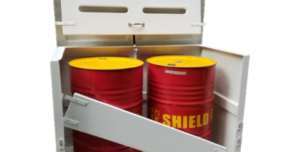 Chemical Waste Container (2 Drum)